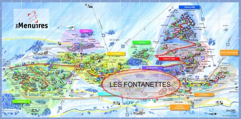 Résidences Fontanettes - Les Menuires - séjour pas cher